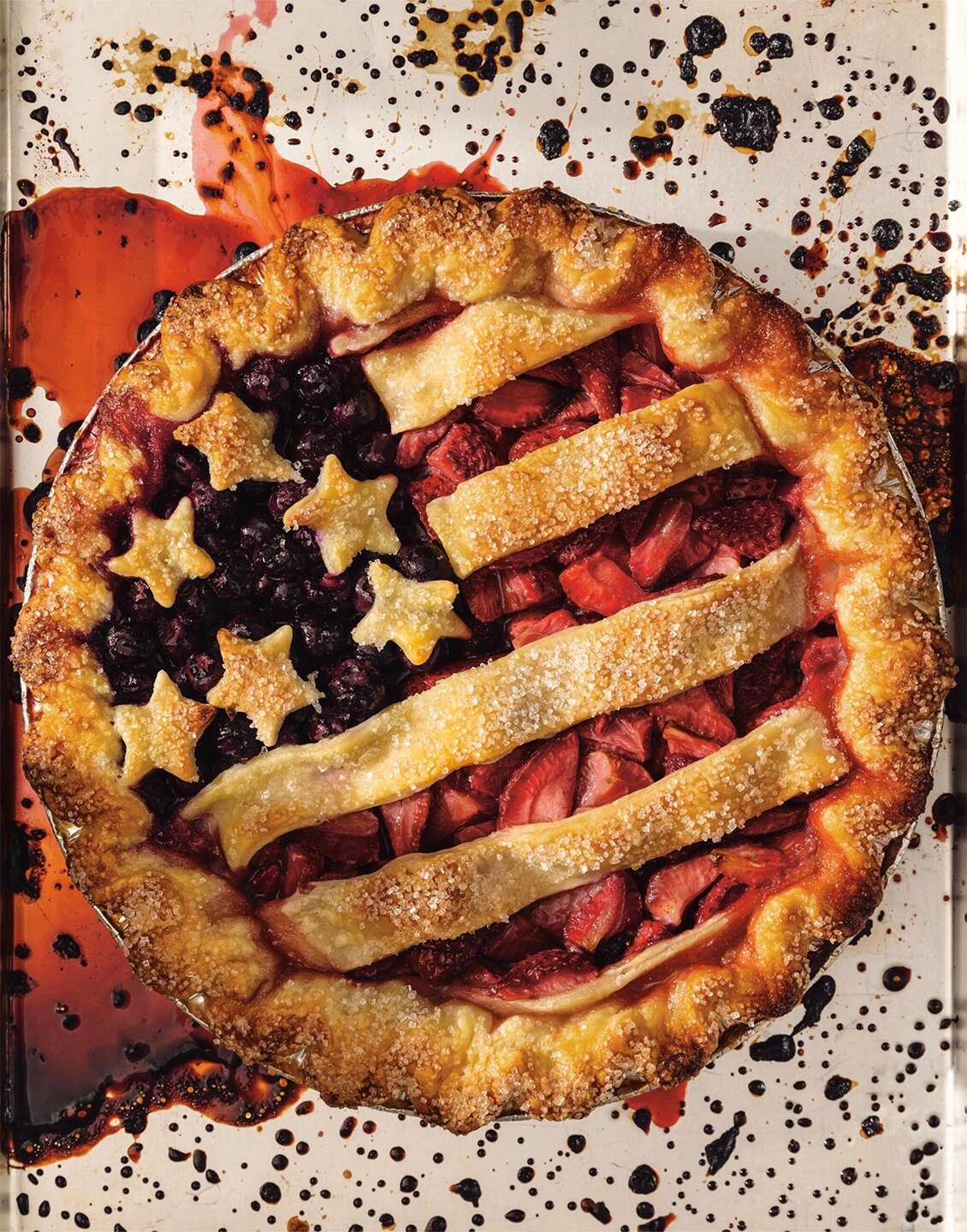 This Stars and Stripes Pie is designed to wow on the Fourth of July ...